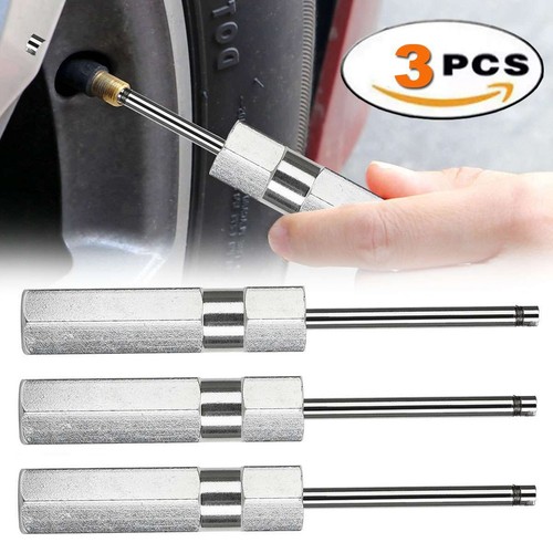 3pcs Valve Stem Core Remover Set, Tire Valve Core Tool for Schrader ...