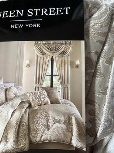 Queen Street N.Y. Kennedy Sand Waterfall Valance, 49"x33", NIP | eBay