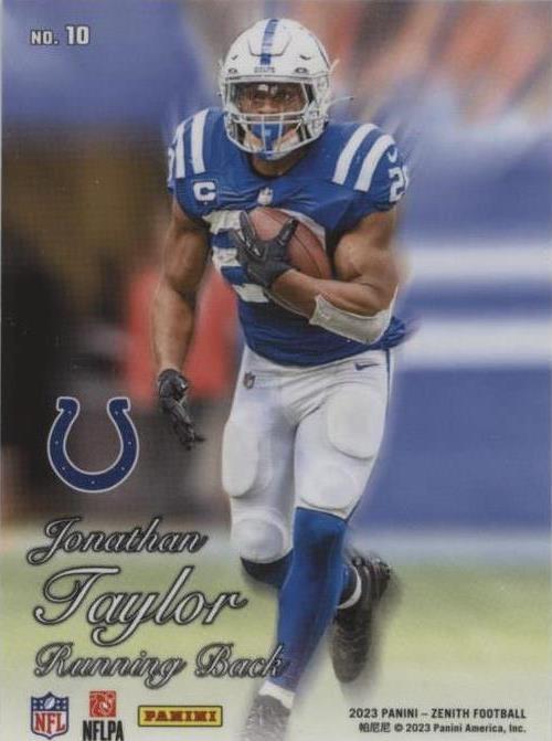 2023 Panini Zenith Jonathan Taylor #10 for sale | eBay