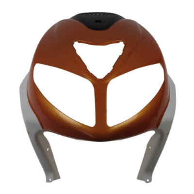 Frontmaske Frontabdeckung orange weiß Rallox Warrior AGM Fighter Jonway ...