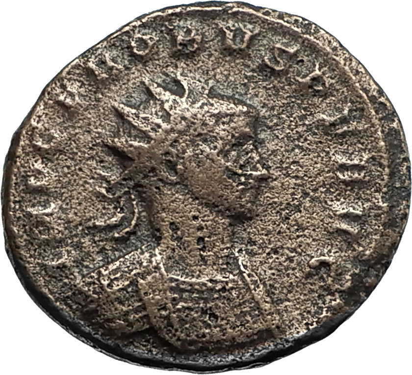 PROBUS 277AD Authentic Ancient Roman Coin SHE WOLF w Romulus Remus ...