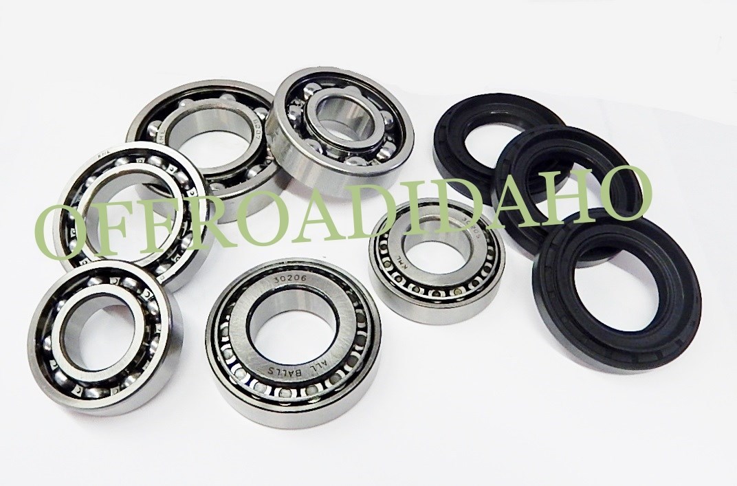 REAR DIFFERENTIAL CHUNK BEARING & SEAL KIT YAMAHA GRIZZLY YFM 550 4WD ...