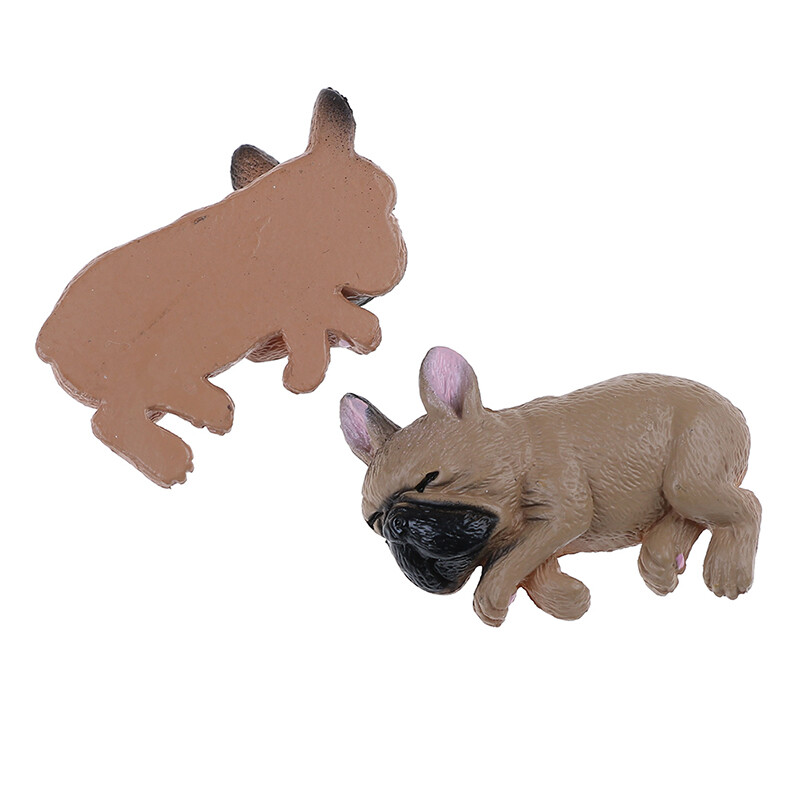 French bulldog sleepy corgis dog toys action figures pvc model toy~doll ...