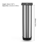 1x Adjustable Plinth Leg For Kitchen Cabinet Furniture stainles steel 5 ...