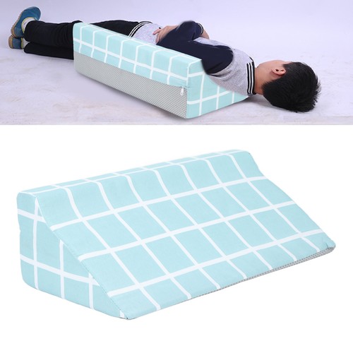 Soft Wedge Pillow For Side Sleepers Bedsore Turning Comfort Support FER ...