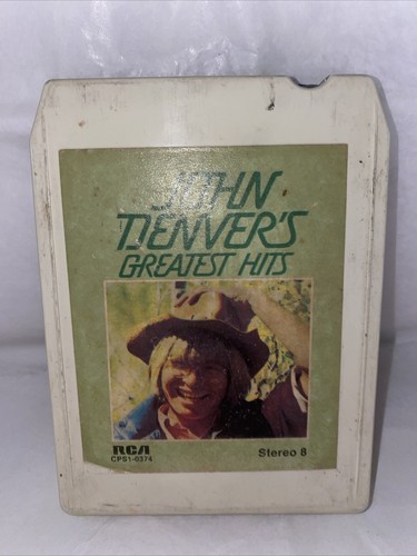 John Denver 8 track tape 1973 Greatest Hits Untested RCA CPS1-0374 | eBay