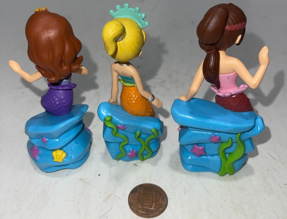 (3) Just Play Disney Mermaid Princess' Girl Toys Figures Pixar | eBay