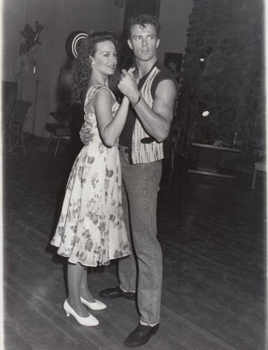 Patrick Cassidy and Constance Marie Dated 4/15/1988 & captioned on back ...