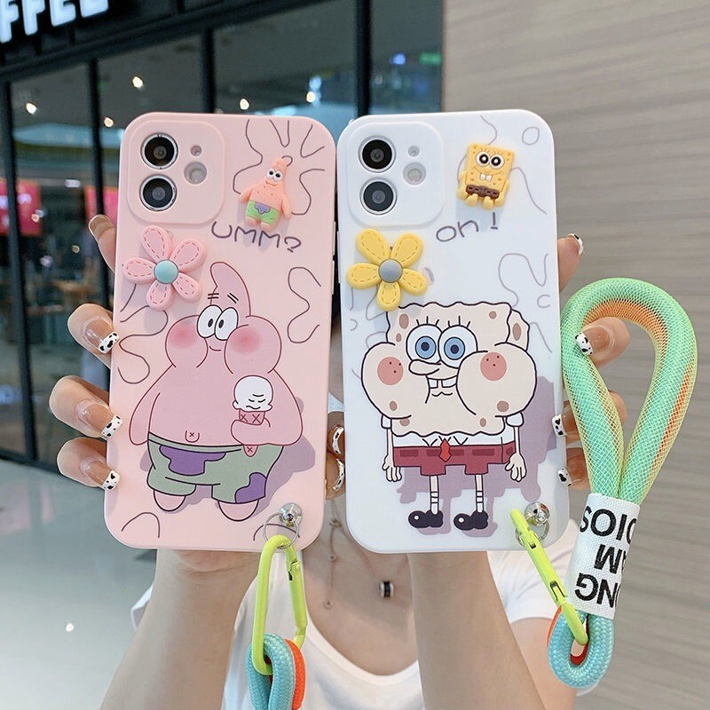 Spongebob Iphone Case Soft Phone Soft 13 12 11 Pro Max 6 6s 7 8 Plus Xs ...