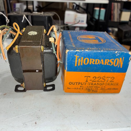 Thordarson T-22S72 Output Transformer NOS | eBay