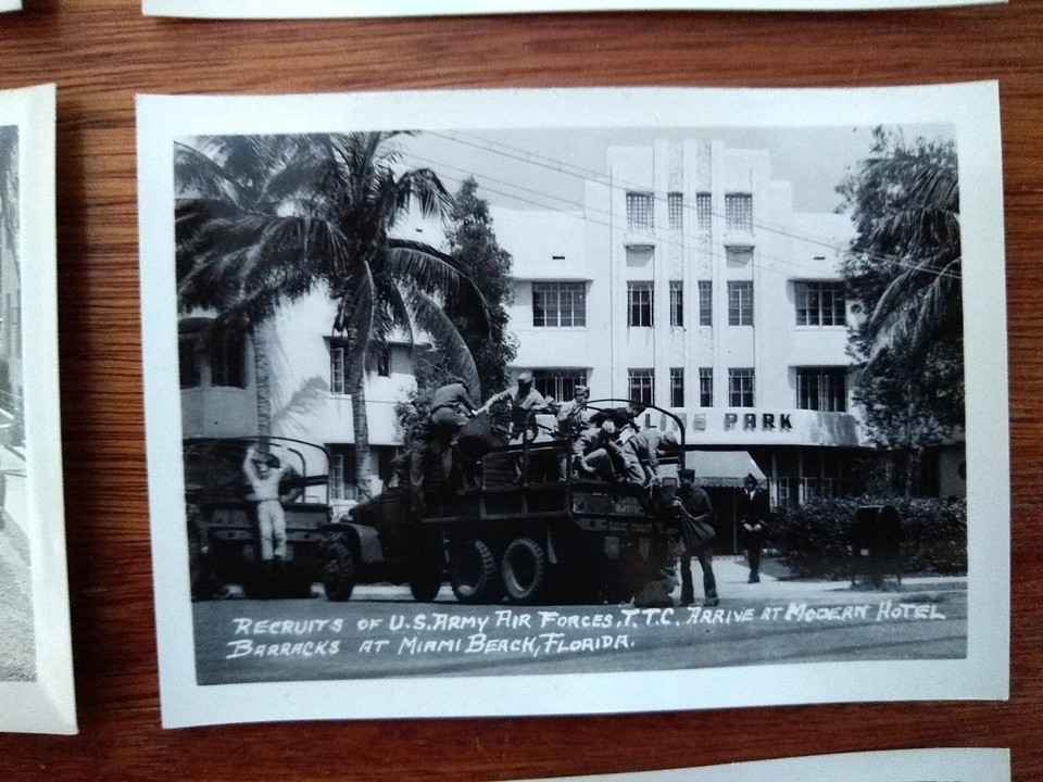 WWII US Army Air Forces TTC Replacement Training Center Miami Beach FL ...