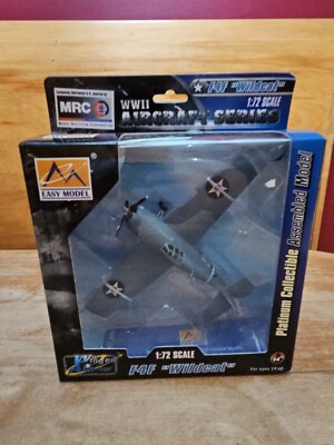 MRC Easy Model Platinum Collectible WWII Aircraft F4F Wildcat 37246 NEW ...