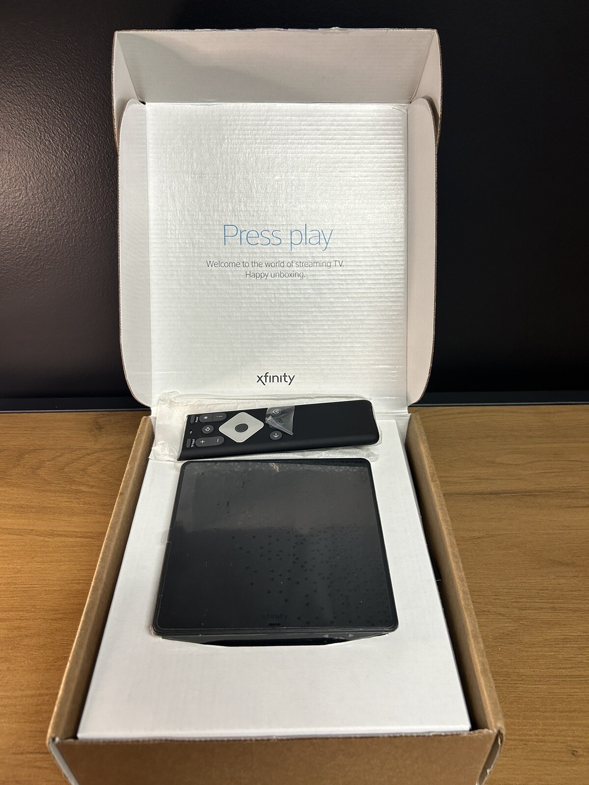 Xfinity Xi6-T Flex 4K TV Streaming Box With Remote HDMI Cord Power Cord ...