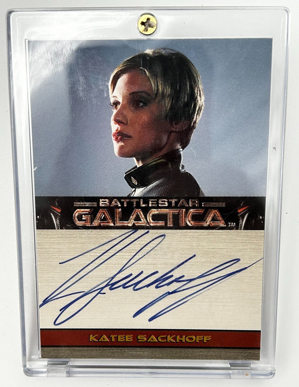 Katee Sackhoff as Starbuck - Autograph Card Battlestar Galactica ...