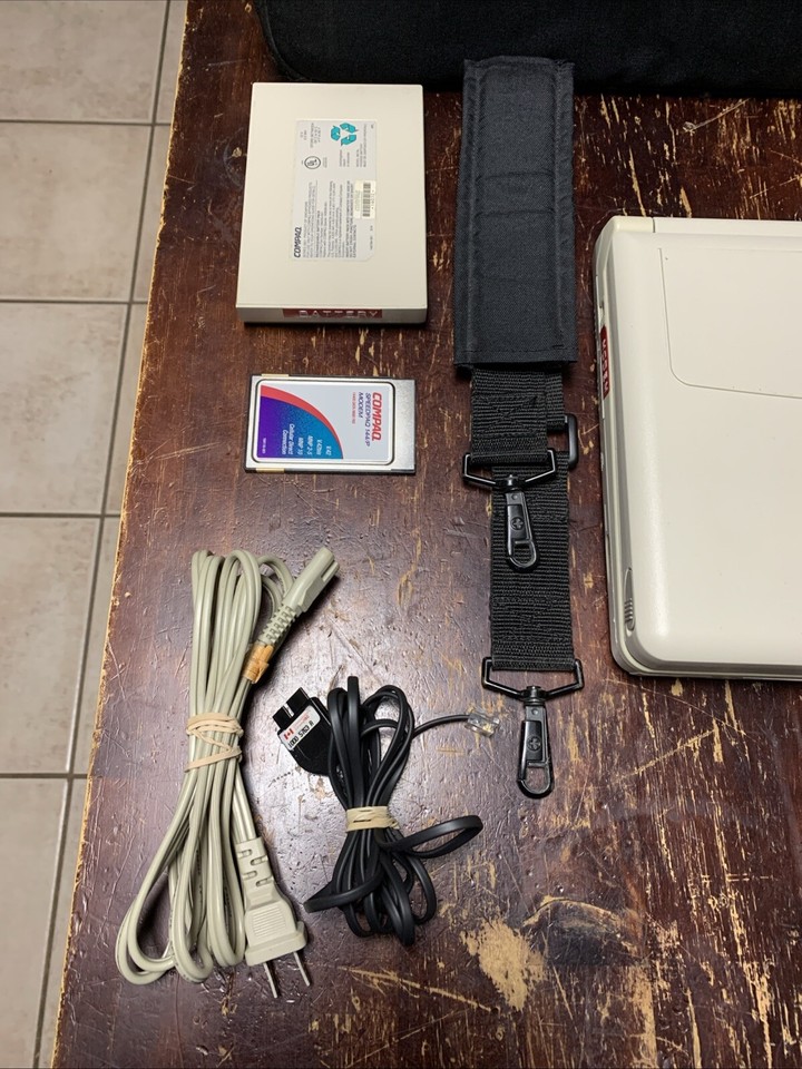 Compaq Vintage Laptop Computer Series 2850B with Windows 95 & More | eBay