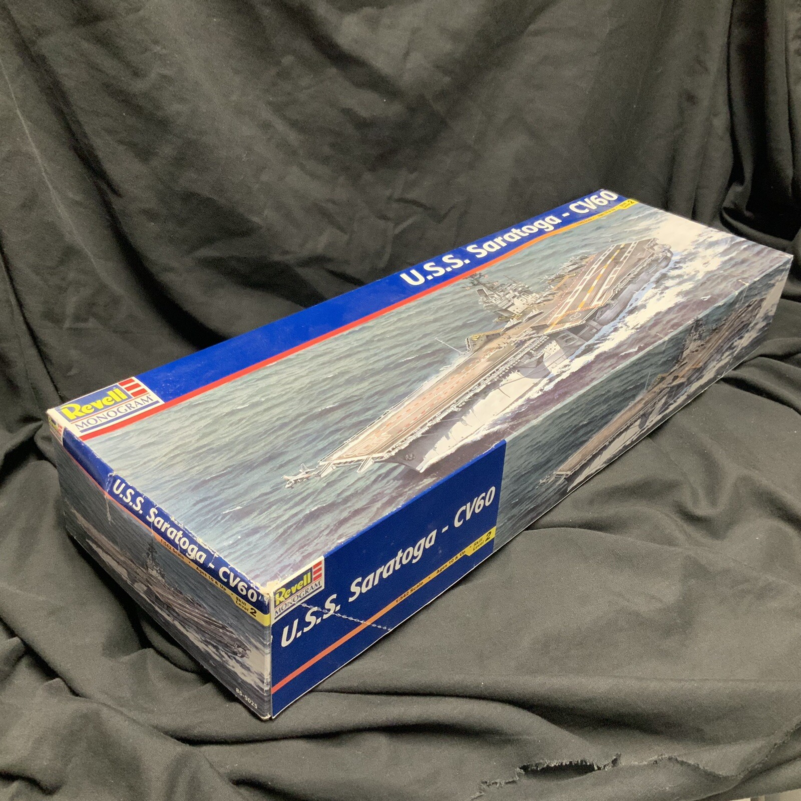 Revell USS Saratoga Model Ship 85-5025 | eBay