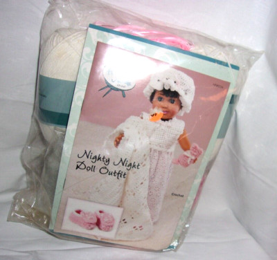 Nighty Night Doll Outfit Crochet Kit [us] | eBay