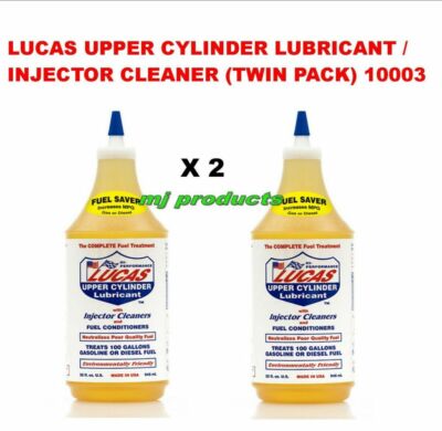 Lucas oil, 10003 x 2, Upper Cylinder Lubricant, Injector cleaner ( twin ...