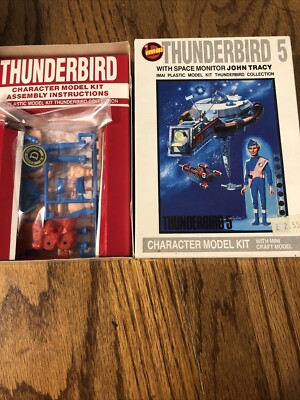 IMAI THUNDERBIRD 5 with PILOT JOHN TRACY MODEL KIT NEW | eBay