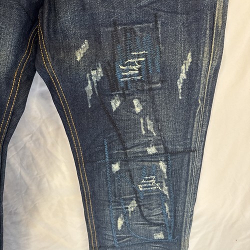 HERITAGE by AMERICA 76 JEANS MEN 34x33 Denim Distillery Extra Stitching ...