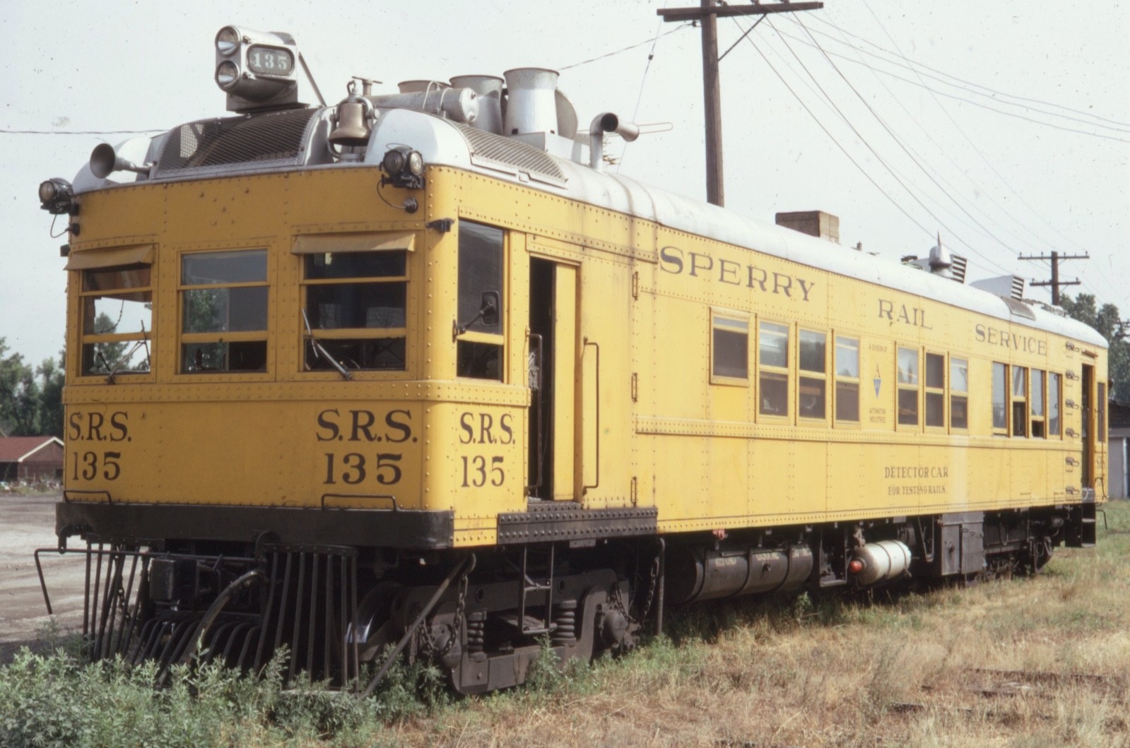 ORIGINAL 1967 RAILROAD SLIDE SRS SPERRY RAIL SERVICE 135 Hammond ...