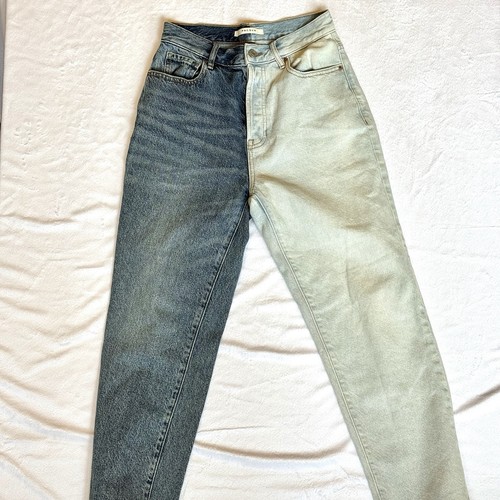 PacSun Women’s 2 Tone High Rise Straight Jeans Size 26 Button Fly ...