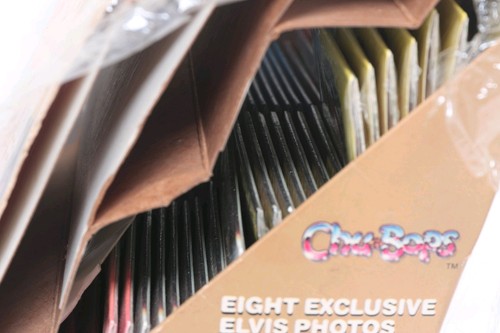 Rare NOS Vintage 1981 Elvis Presley CHU BOPS Display & Bubble Gum ...