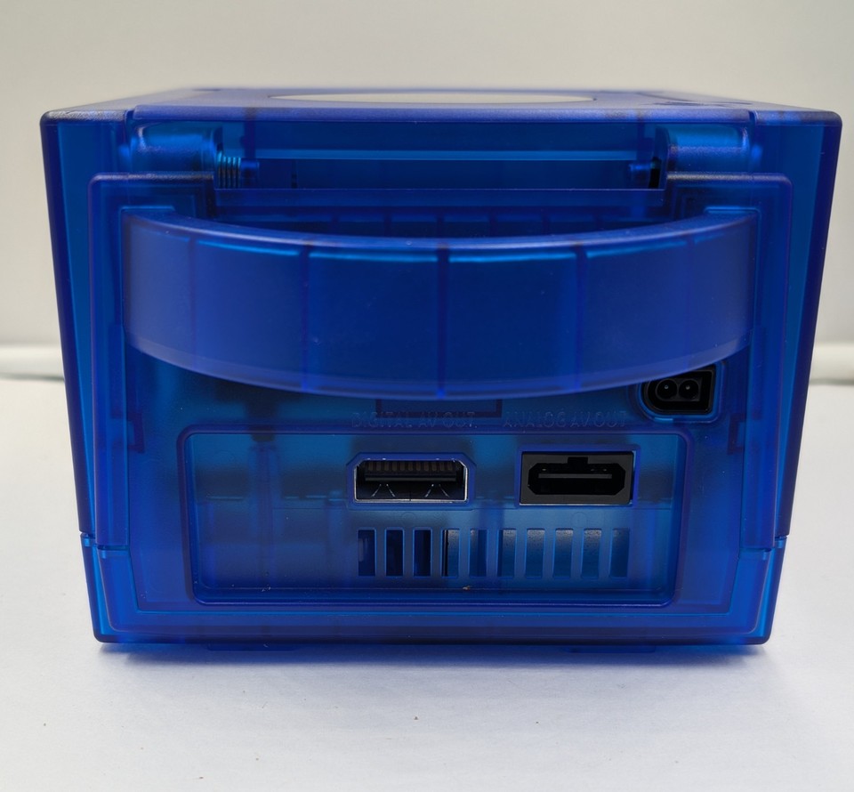 Nintendo GameCube Clear Blue HDMI Console Bundle - Excellent ...