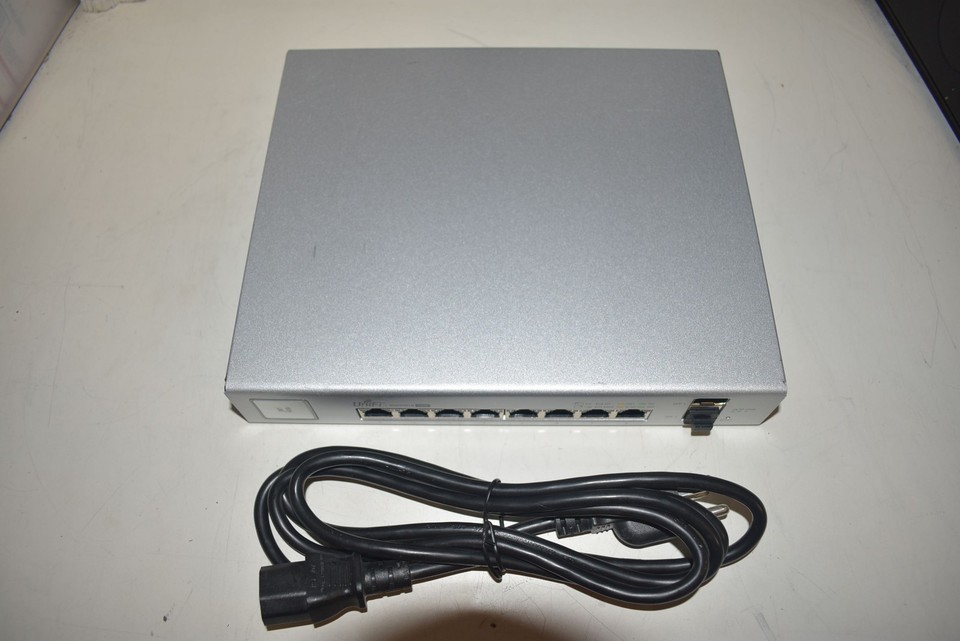 UBIQUITI UNIFI US-8-150W 8 PORT GIGABIT POE+ FULLY MANAGED GIGABIT ...