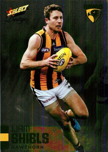 2020 HAWTHORN HAWKS AFL Card LIAM SHIELS Footy Stars Prestige | eBay ...