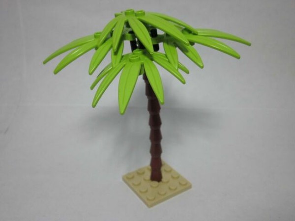 LEGO Custom Forest Palm Tree Lime Green Sword Leaves Parts for sale ...