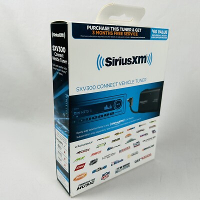 SiriusXM SXV300V1 Connect Vehicle Tuner Kit for Satellite Radio - New ...