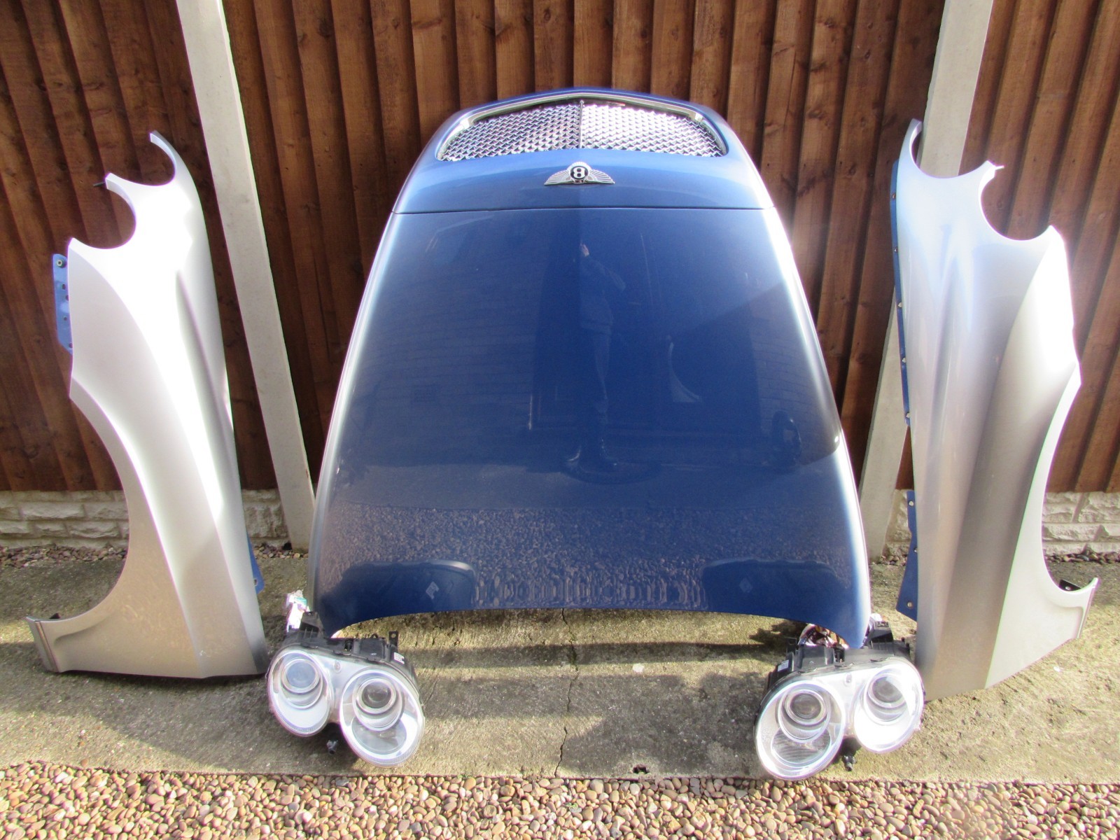 Bentley Continental GT 03 - 10 Front End Bonnet Wing Headlight Washer ...