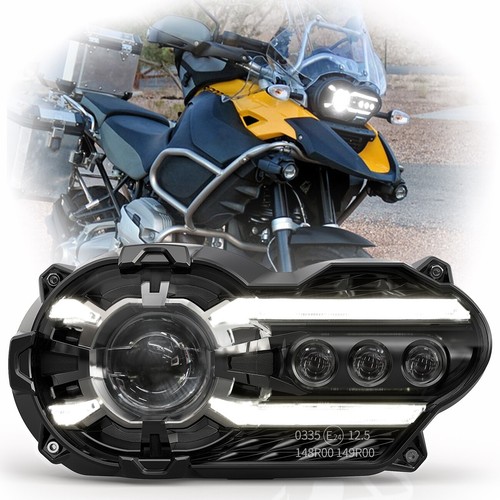LED Headlight Hi-Low DRL Lamp For R1200GS 2004-2012 R1200GS Adventure ...
