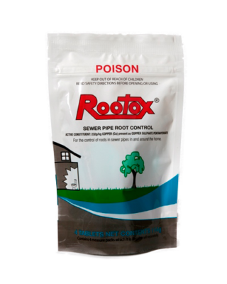 Rootox Removes Roots Blocked Sewer Pipe Toilet Control Tree 114gm (4 Tablets) | eBay