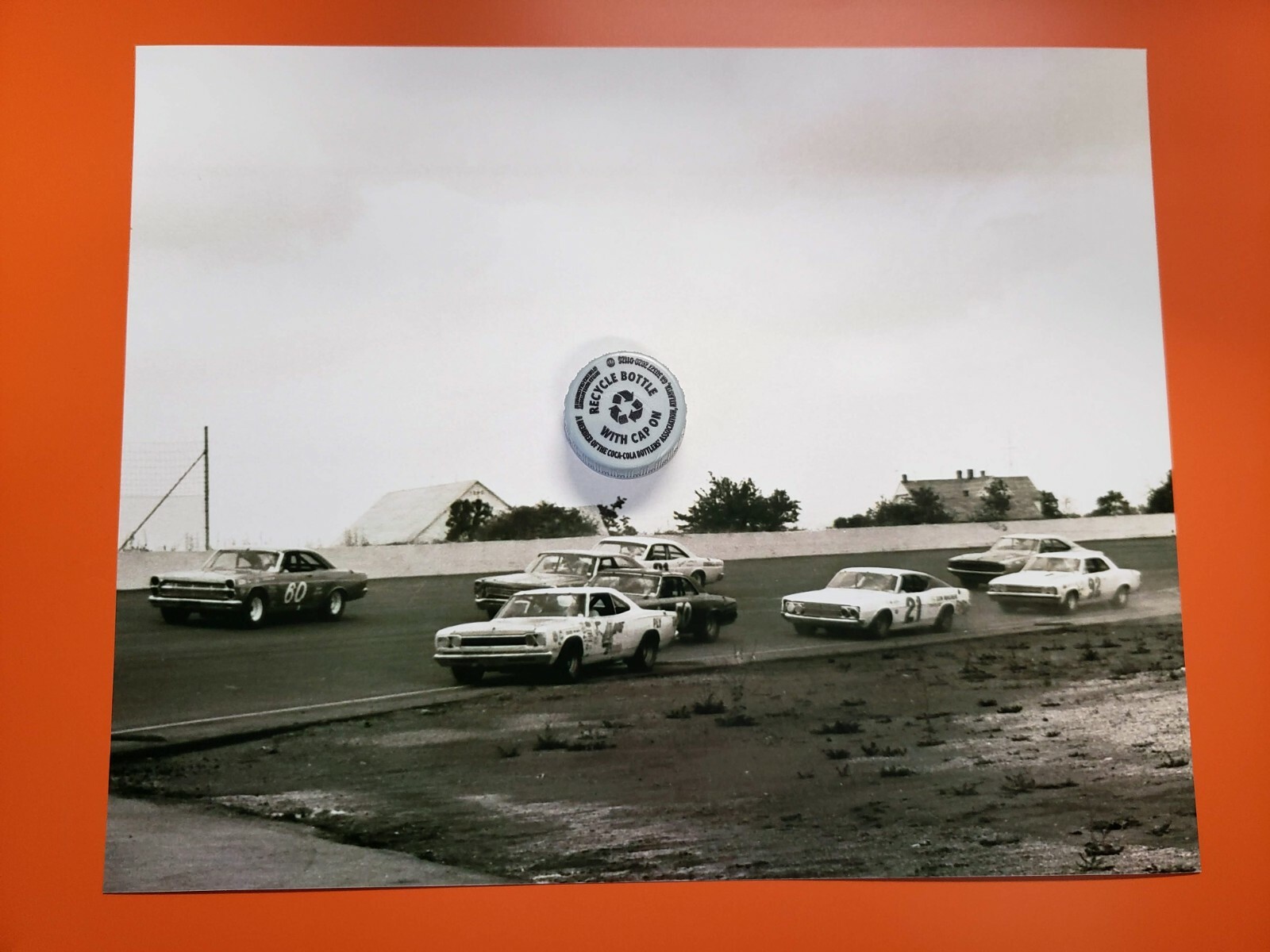 Norm Nelson Jack Bowsher 8x10 Photo USAC Stock Car New Bremen Speedway ...