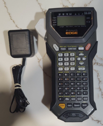 Brother P-touch EDGE Electronic Label Maker PT-7500 Tested Working w/ A ...
