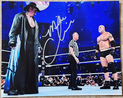 Mike Chioda SIGNED 8x10 Photo Professional Wrestling Referee - WWE WWF ...