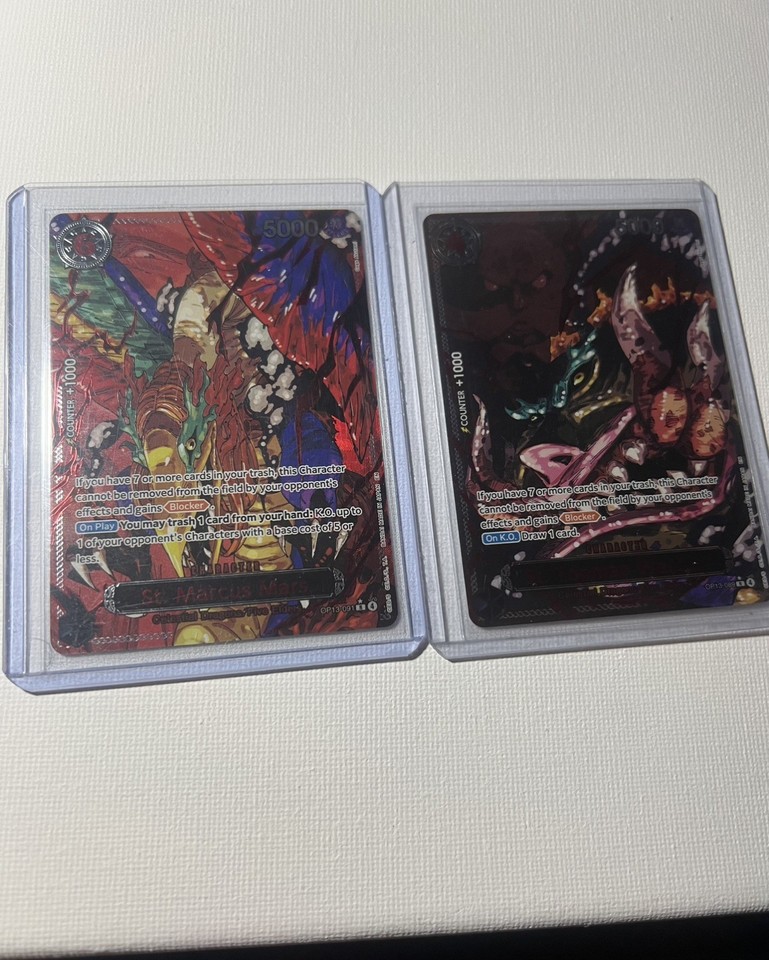 OP-13 Five Elders Special Red Parallel GOD PACK English All 5 Mint ...