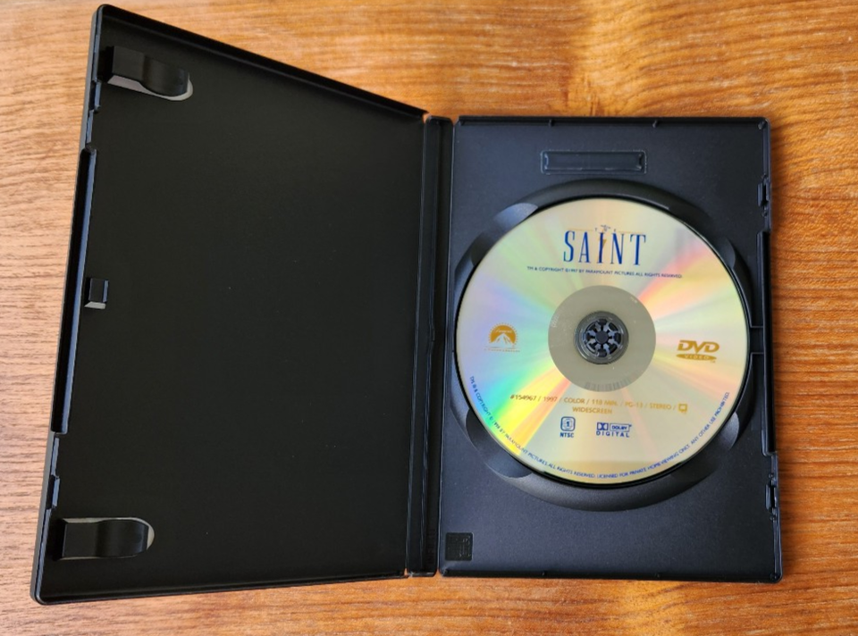 The Saint (DVD, 1997, Widescreen) Val Kilmer Elisabeth Shue | eBay