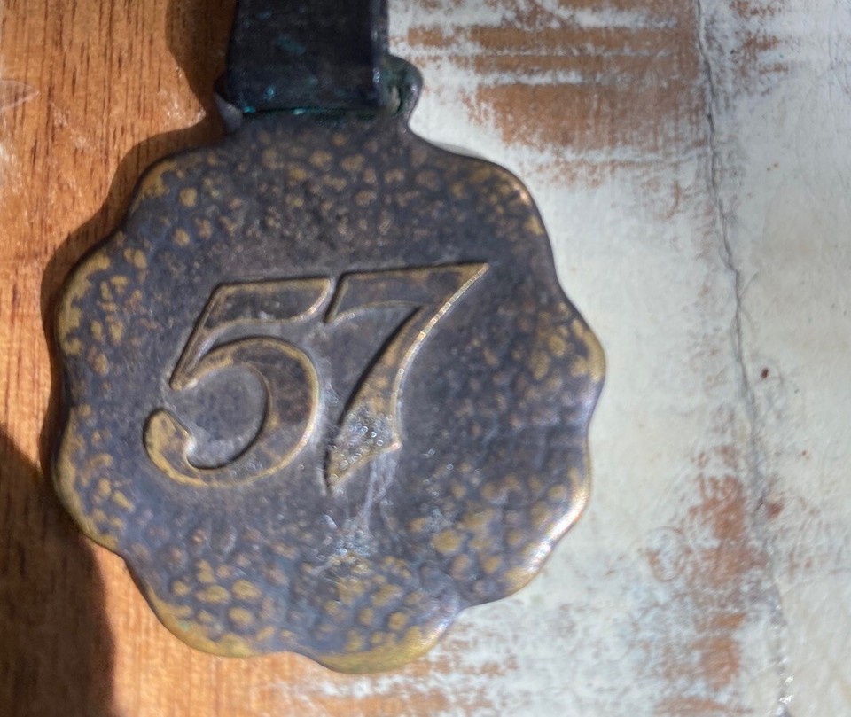 Antique Bronze Heinz 57 Adv Pocket Watch FOB Leather Strap | eBay