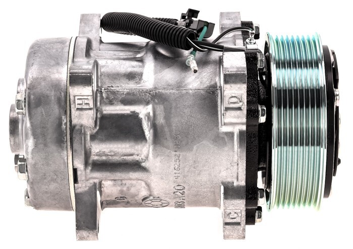 SANDEN OE FLEX AC COMPRESSOR U 4864 with PV8 12volt Clutch | eBay