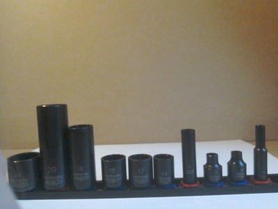 Halfords advanced sockets various sizes, metric 5mm - 24mm & rail ...