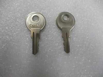 Replacement Key C642A One Pair Two Keys | eBay
