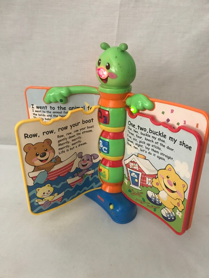 Fisher Price Laugh & Learn Storybook Rhymes Lights and Sounds Book ...