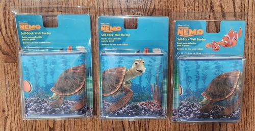Disney Pixar Finding Nemo Self-Stick Wall Border 5" x 15' NEW LOT OF 3 ...