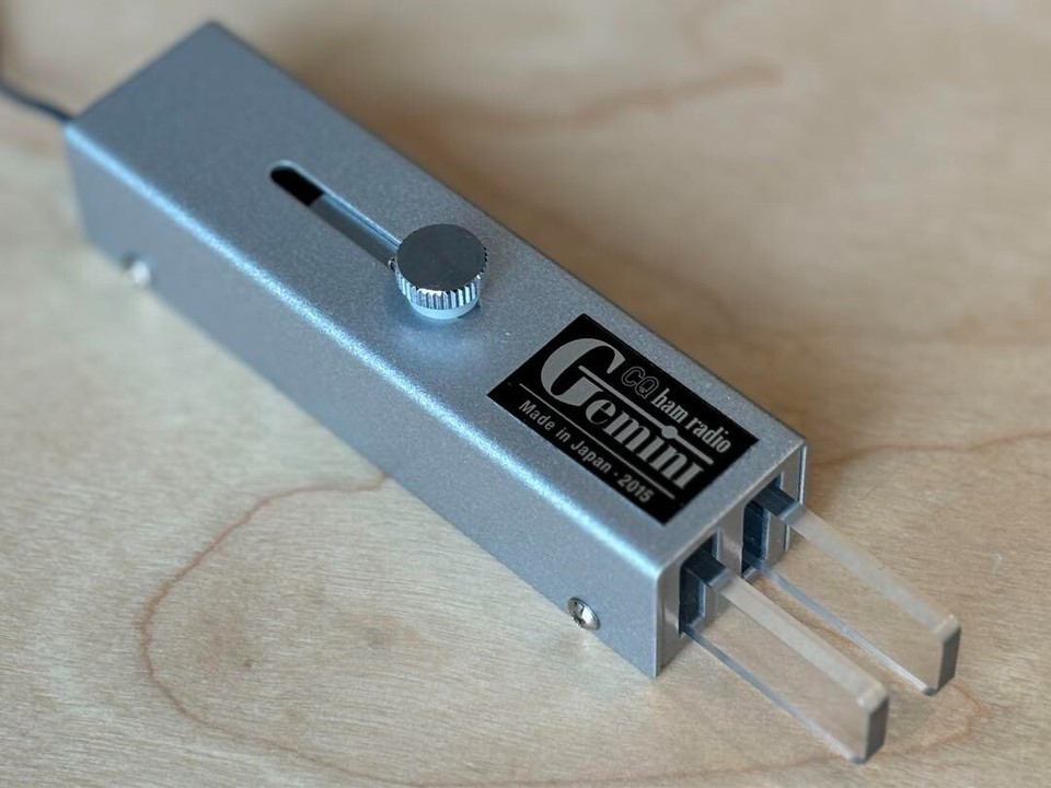 Compact Paddle Gemini GHD Key x CQ Ham Radio Collab Morse Code Key from ...