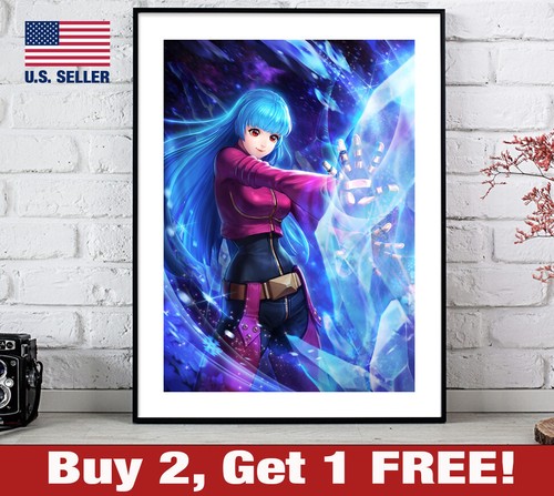 King of Fighters Kula Diamond 18" x 24" Poster Print Game Room Wall Art ...