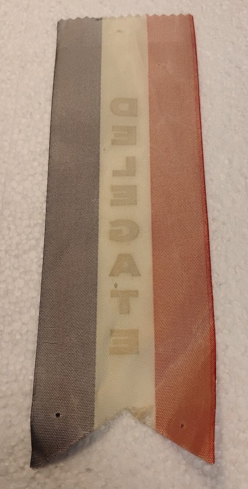 Vintage Red White And Blue Delegate Ribbon | eBay