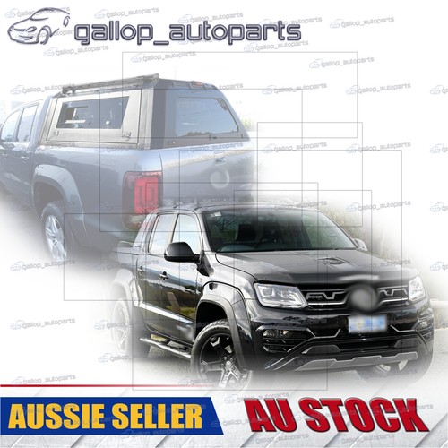Black Steel Ute Canopy Back Cover Upgrade For Volkswagen Amarok Dual ...